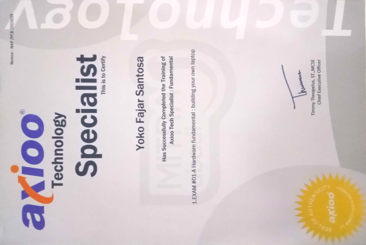 Portfolio | Yoko Fajar Santosa